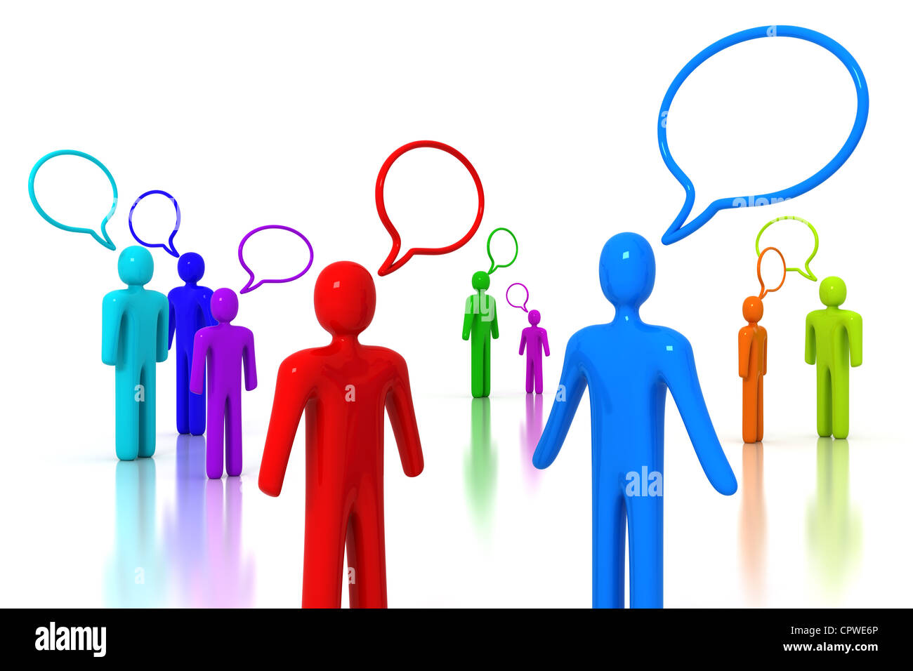Crowd speaker Cut Out Stock Images & Pictures - Alamy