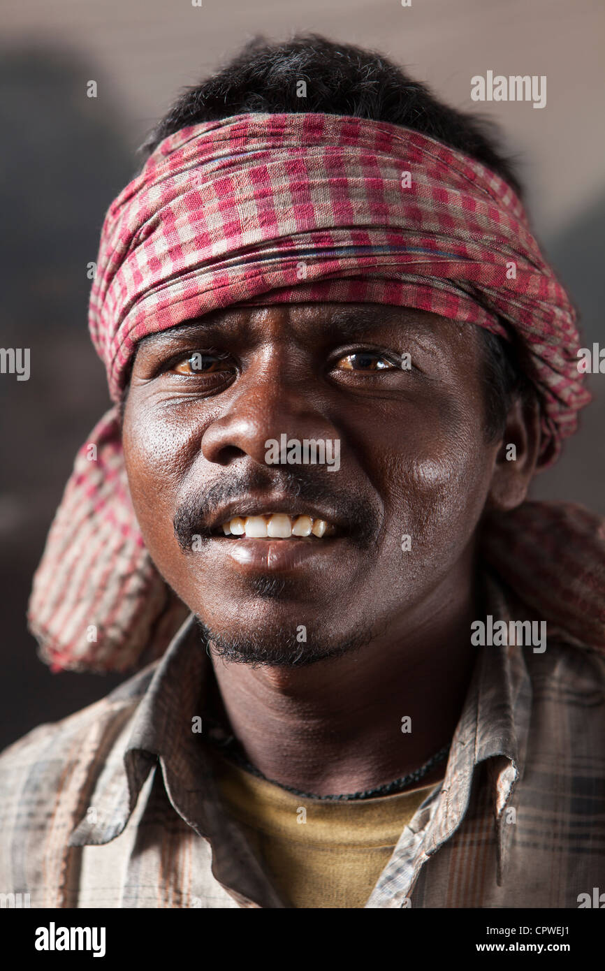 Coal miner face in Jharia, Dhanbad, Jharkhand, India Stock Photo - Alamy