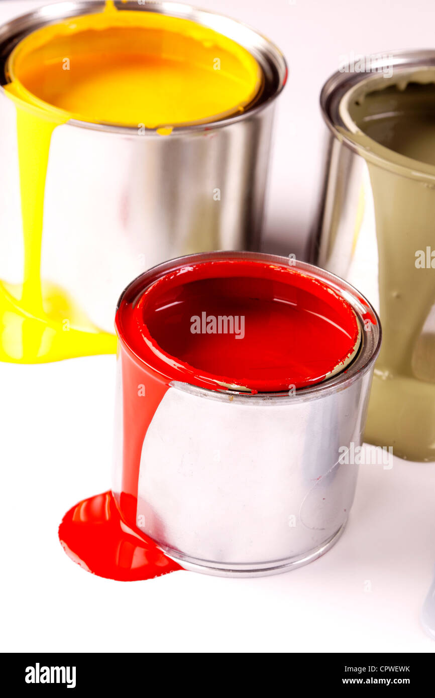 Spilled paint RM Stock Photo - Alamy