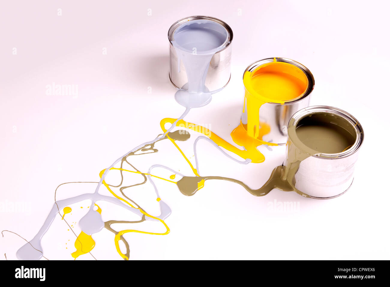Spilled paint RM Stock Photo - Alamy
