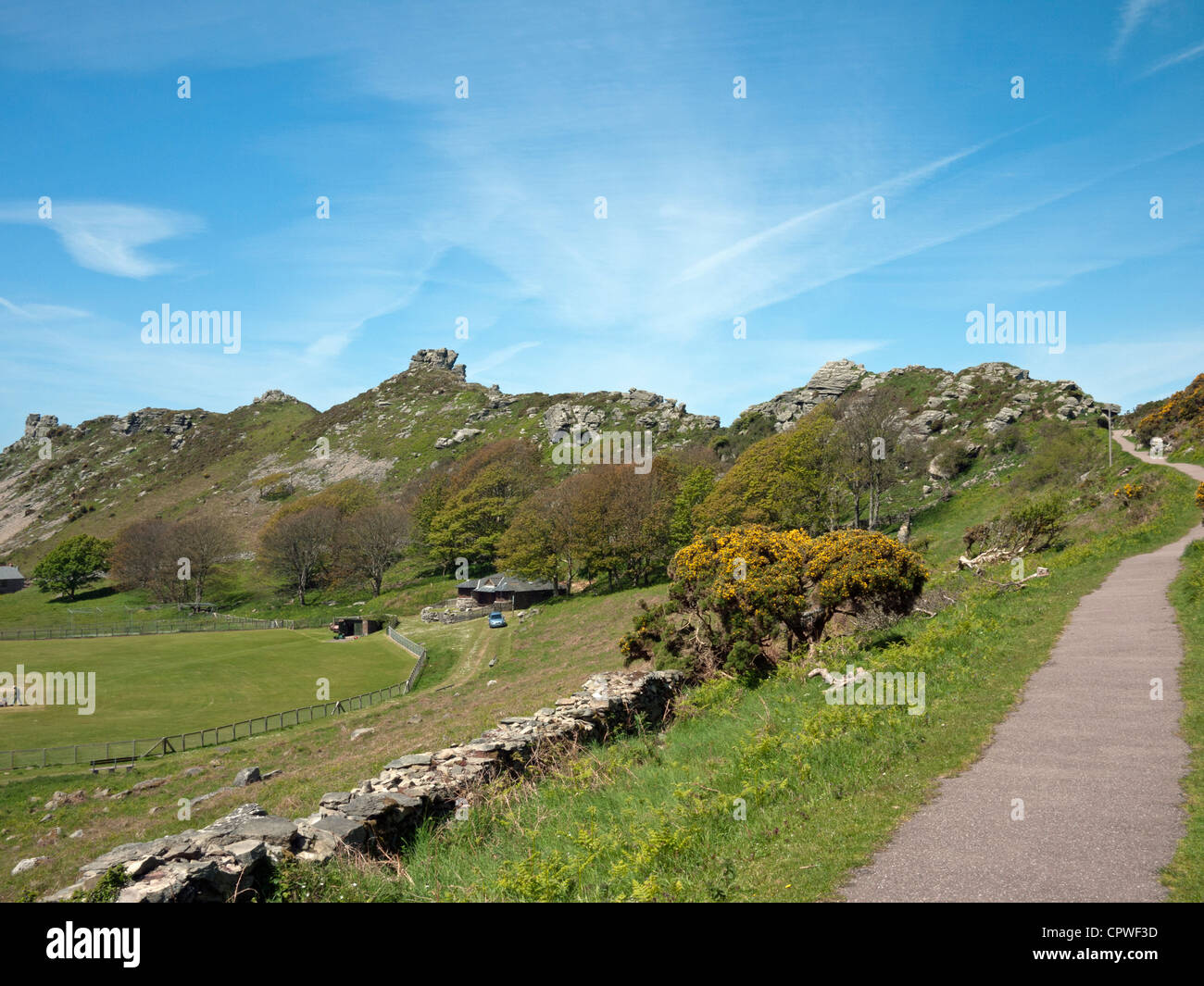 Valley of the rocks hi-res stock photography and images - Alamy