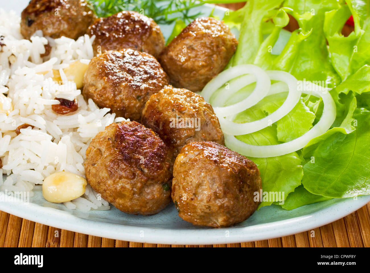 Lamb koftas hi-res stock photography and images - Alamy