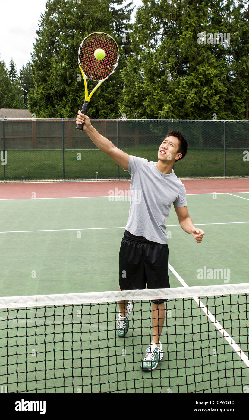 Overhead volley hi-res stock photography and images - Alamy