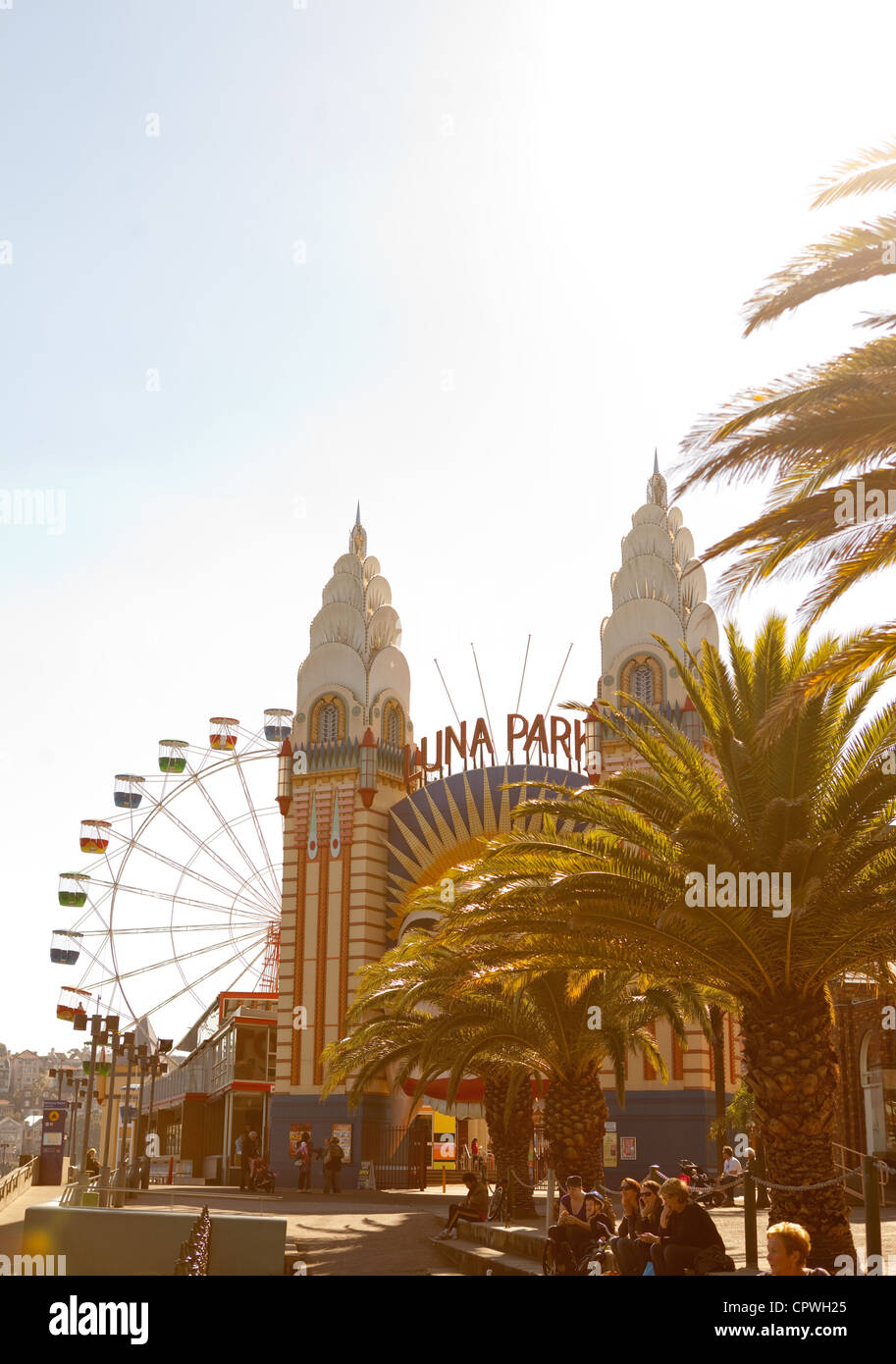 Luna park rides hi-res stock photography and images - Alamy