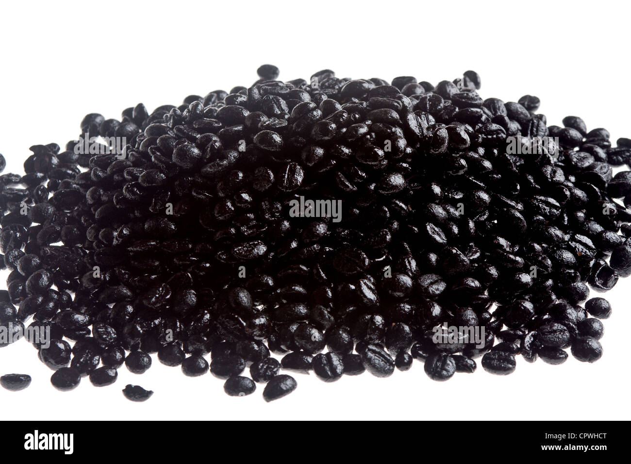 Natural Cafe, on white background. With plate Stock Photo - Alamy