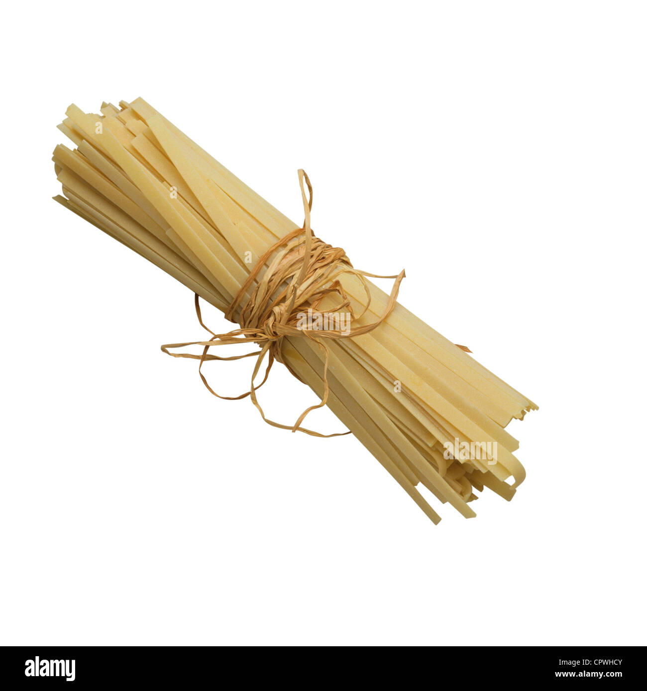 Long Italian pasta Stock Photo - Alamy