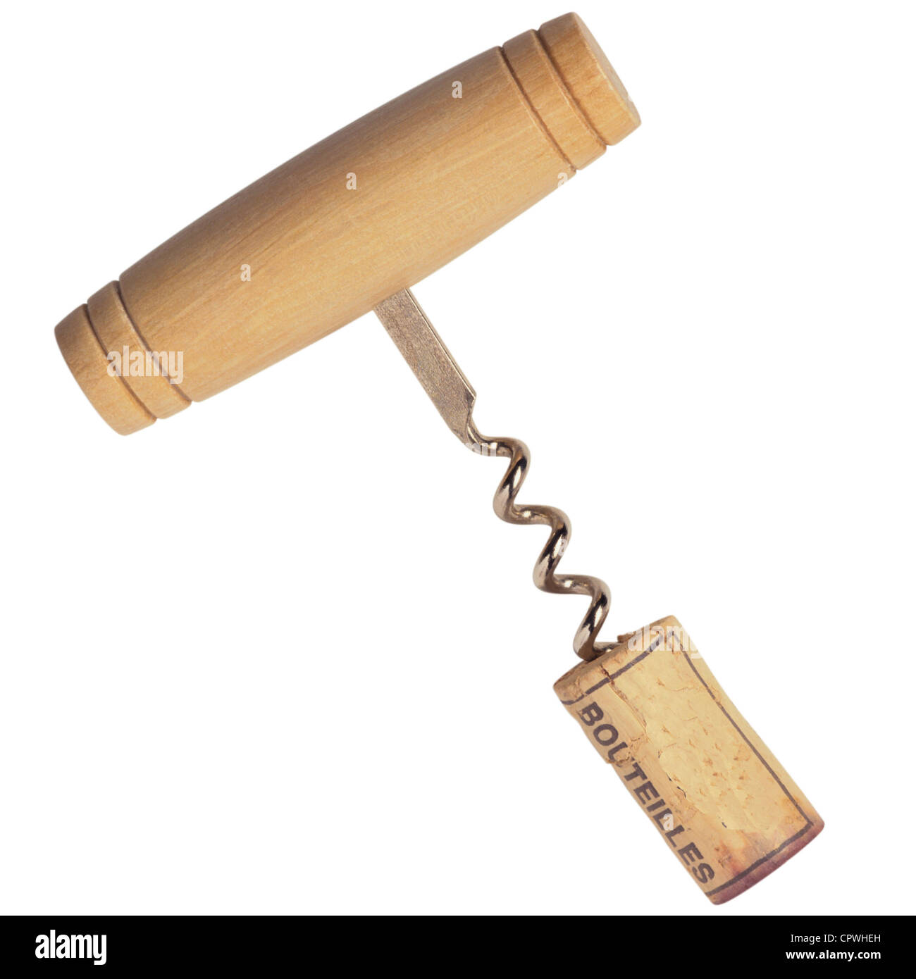 Bark of the cork Cut Out Stock Images & Pictures - Alamy