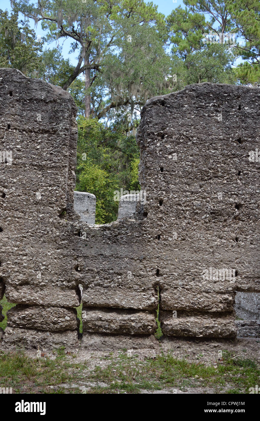 Oyster shell tabby construction hi-res stock photography and images - Alamy