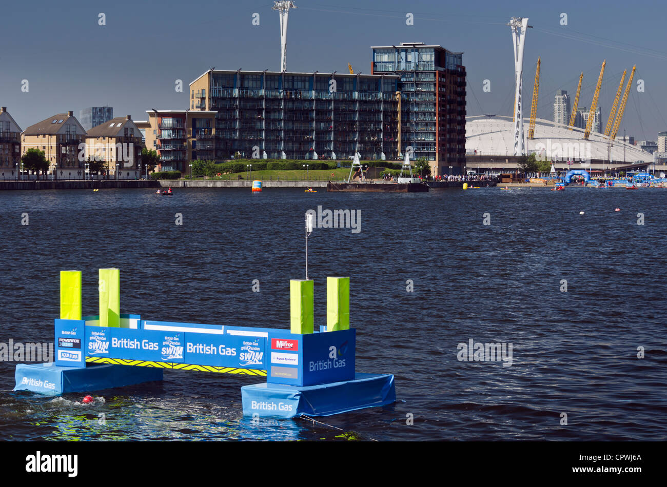 The British Gas Great London Swim - Royal Victoria Dock at London’s ...