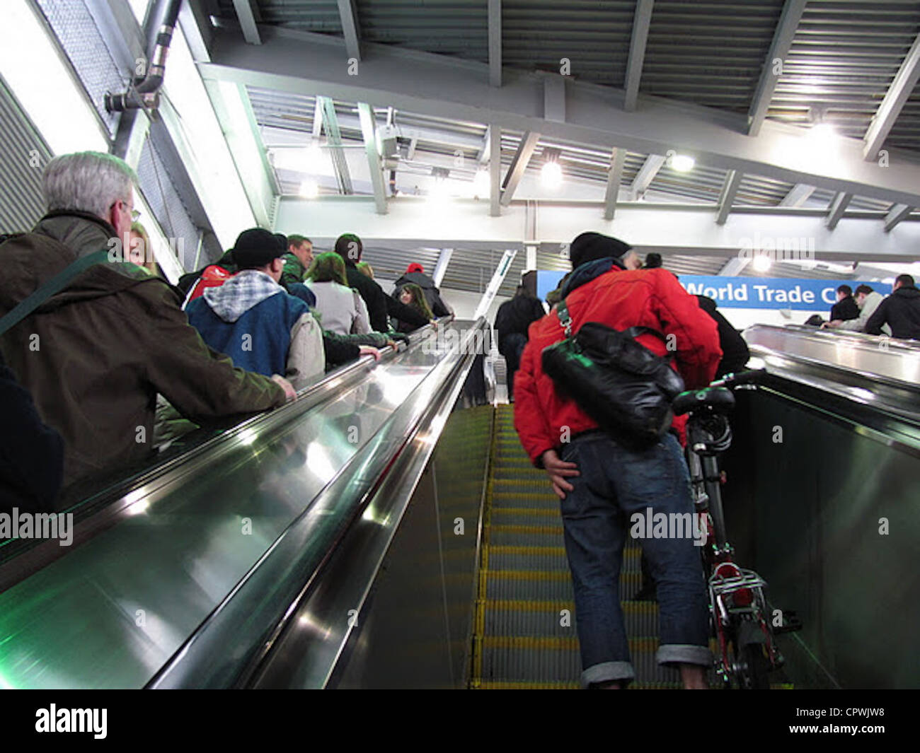 Entrance to the World Trade Center Stock Photo - Alamy