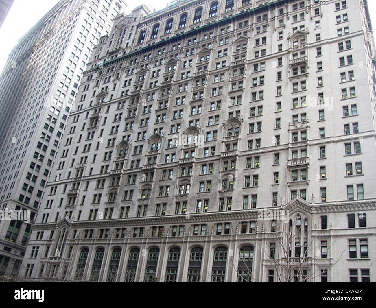 Trinity Building in Manhattan's Financial District in New York, New ...