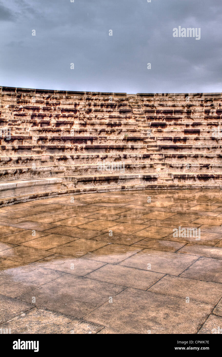 The odeon in the grounds of paphos castle Stock Photo - Alamy