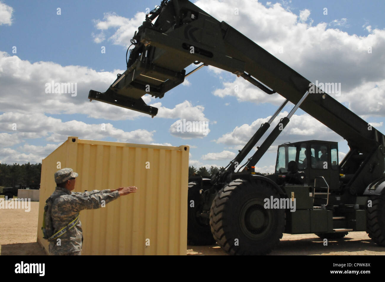 Sgt. Oscar Anderson, 453rd Inland Cargo Transportation Company, Corpus ...