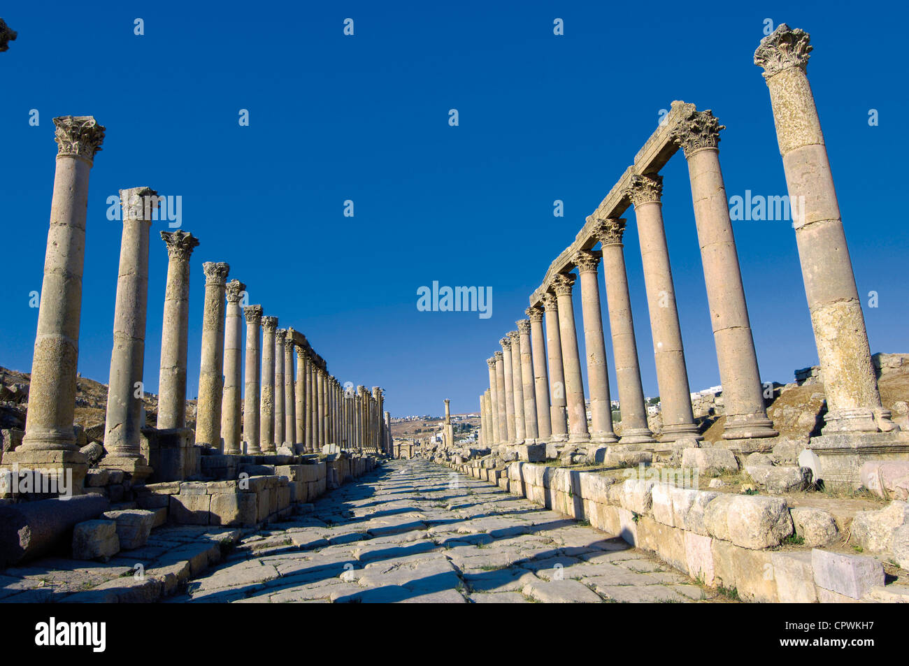 Archaeological site of jerash hi-res stock photography and images - Alamy