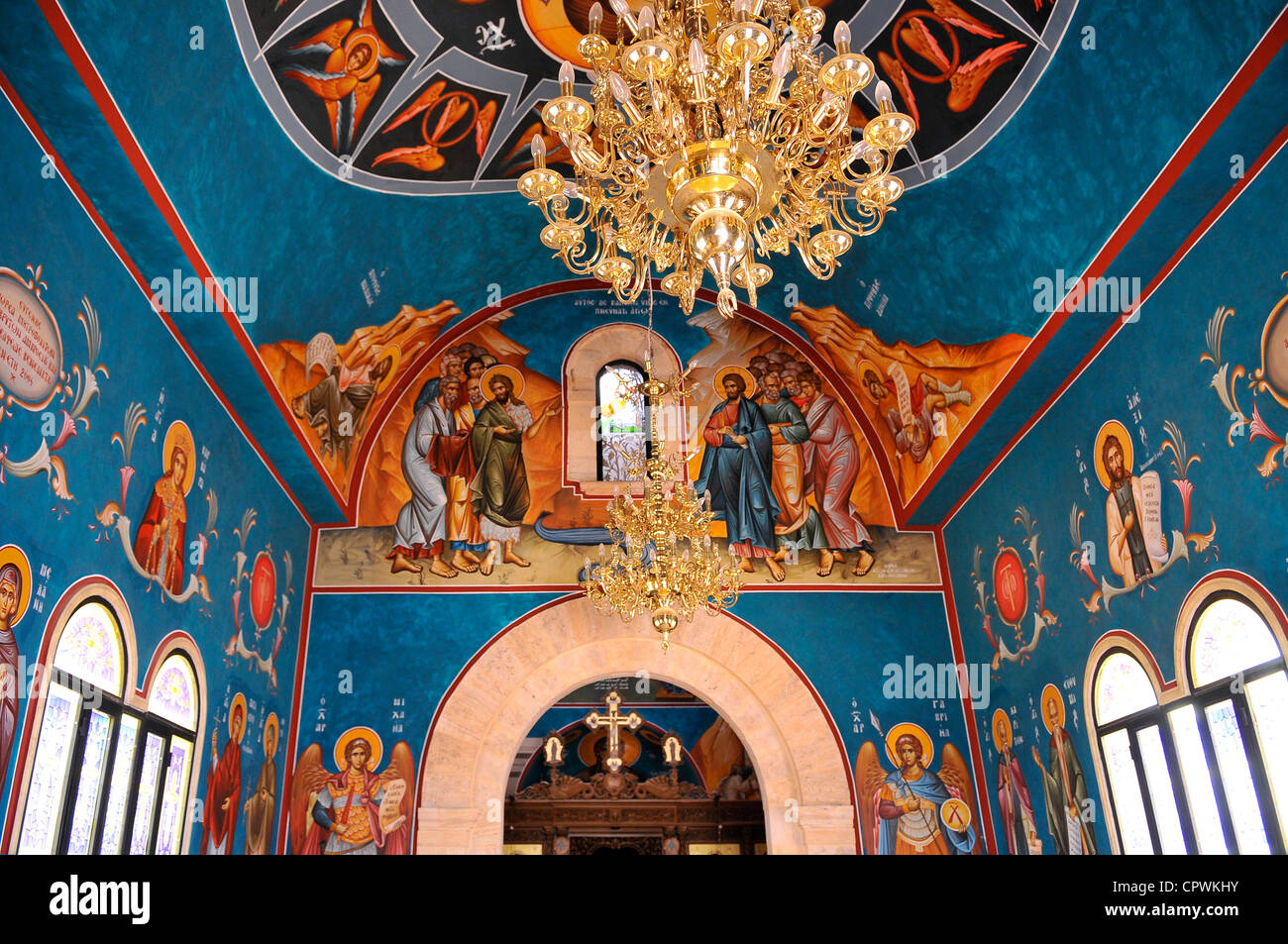 Asia Jordan Bethany Jordan River Baptism Site of Jesus' Church of St ...