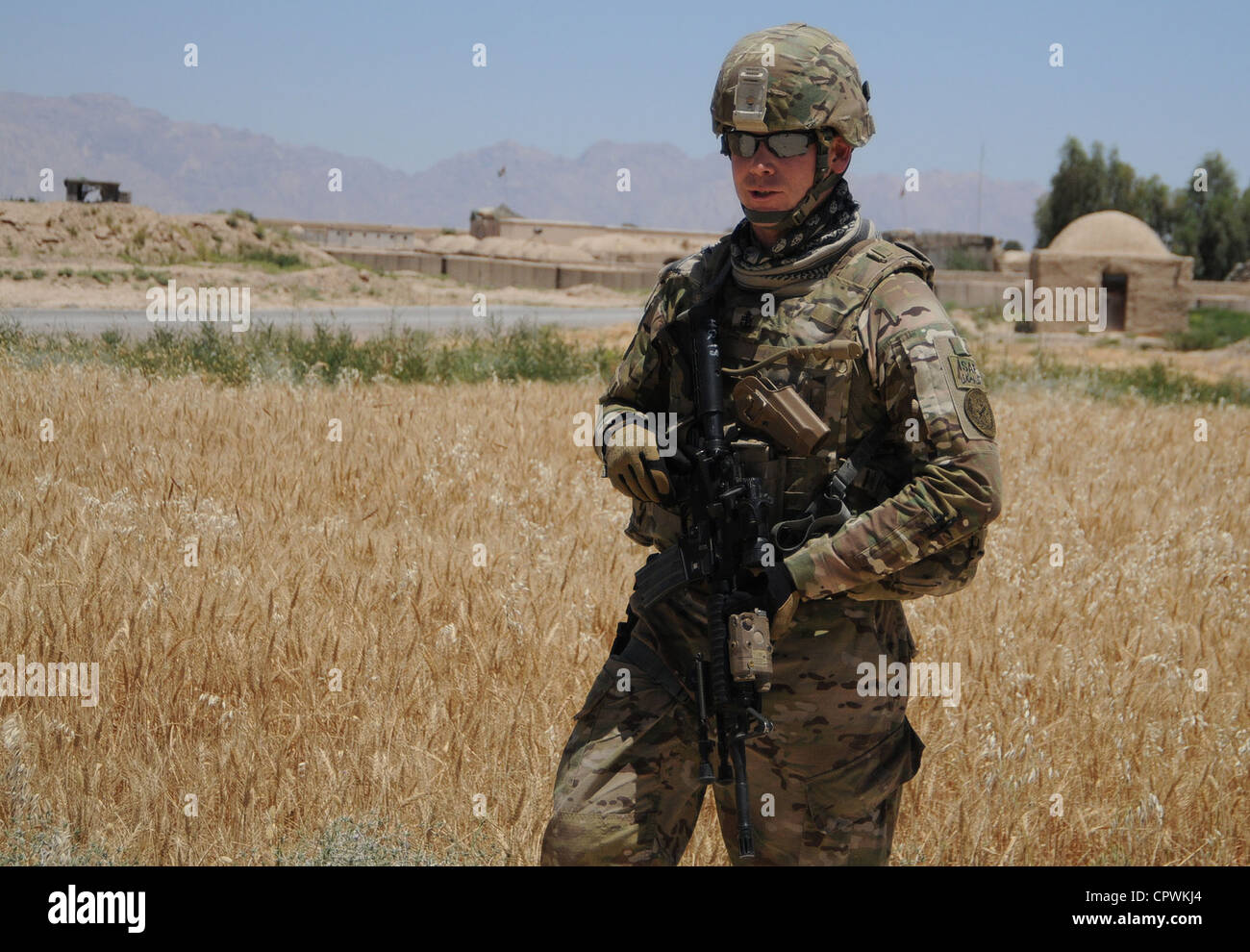 U.S. Navy Chief Petty Officer Joshua Oswald, a member of Provincial ...