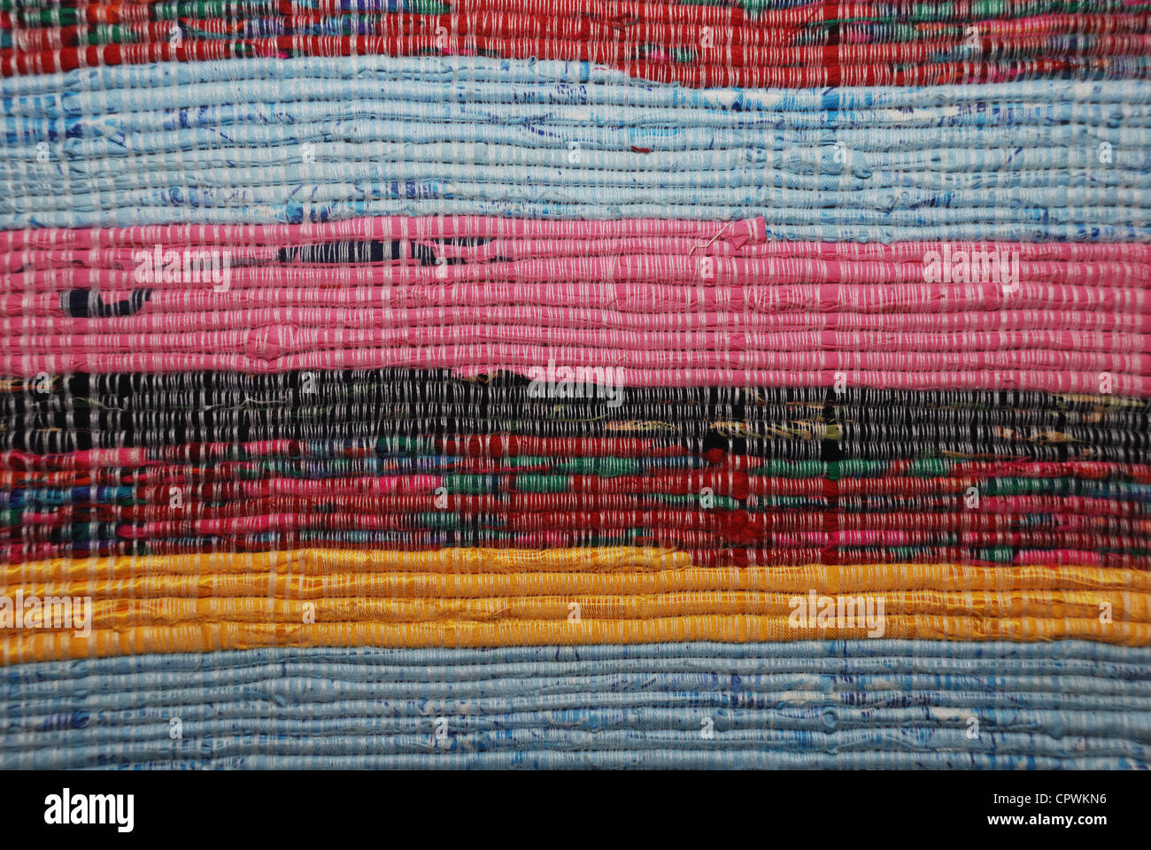original texture of a handmade woven runner Stock Photo - Alamy
