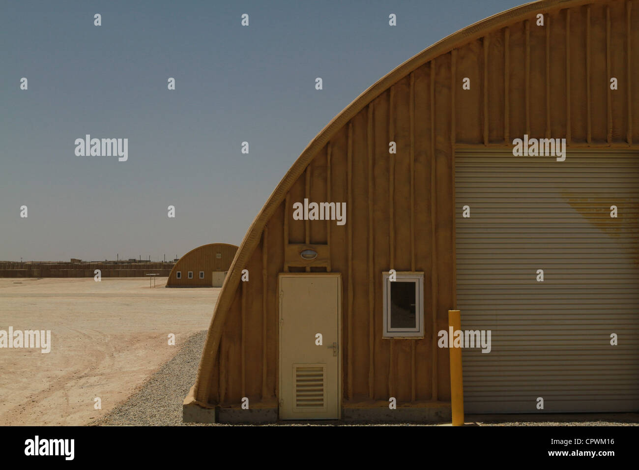 A photo shows barracks for the Afghan Border Police in Lashkar Gah ...