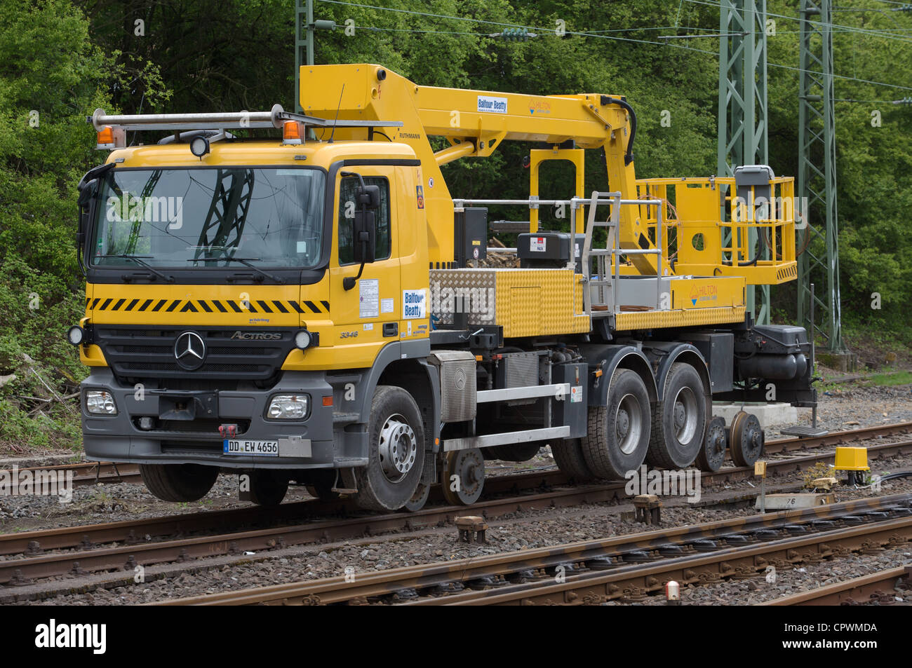 Rail road benz hi-res stock photography and images - Alamy