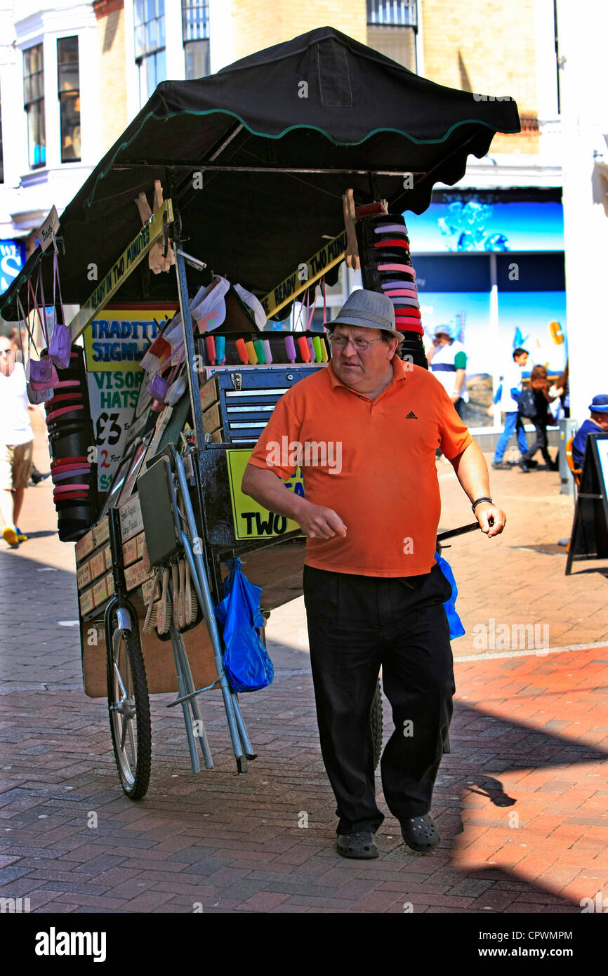 Street man pulls cart hi-res stock photography and images - Alamy