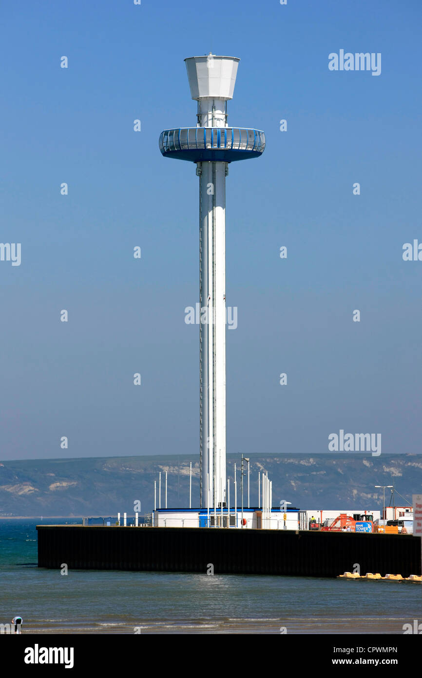 Weymouth Sea Life Tower some 165ft high Stock Photo - Alamy