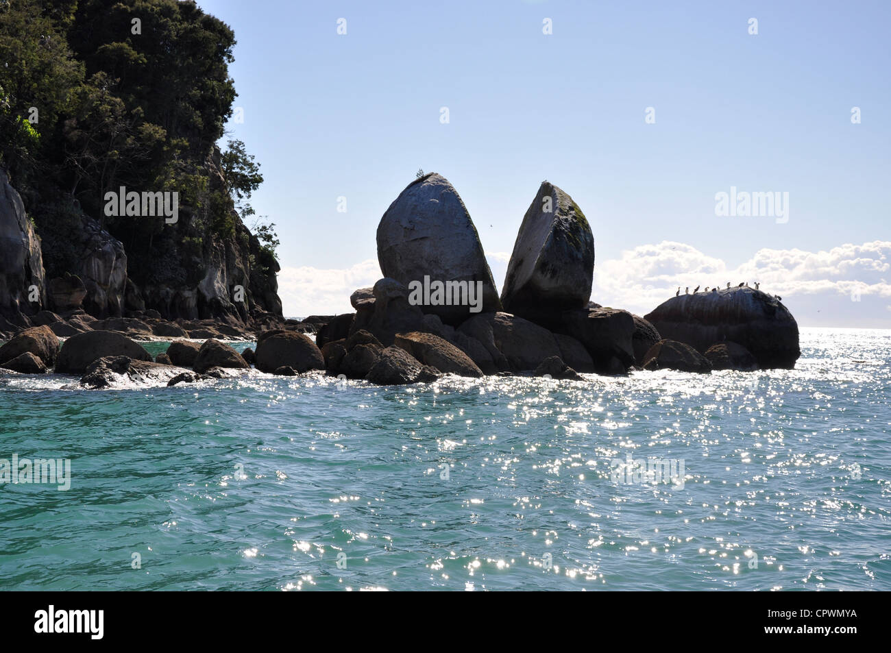 Split apple rock hi-res stock photography and images - Alamy