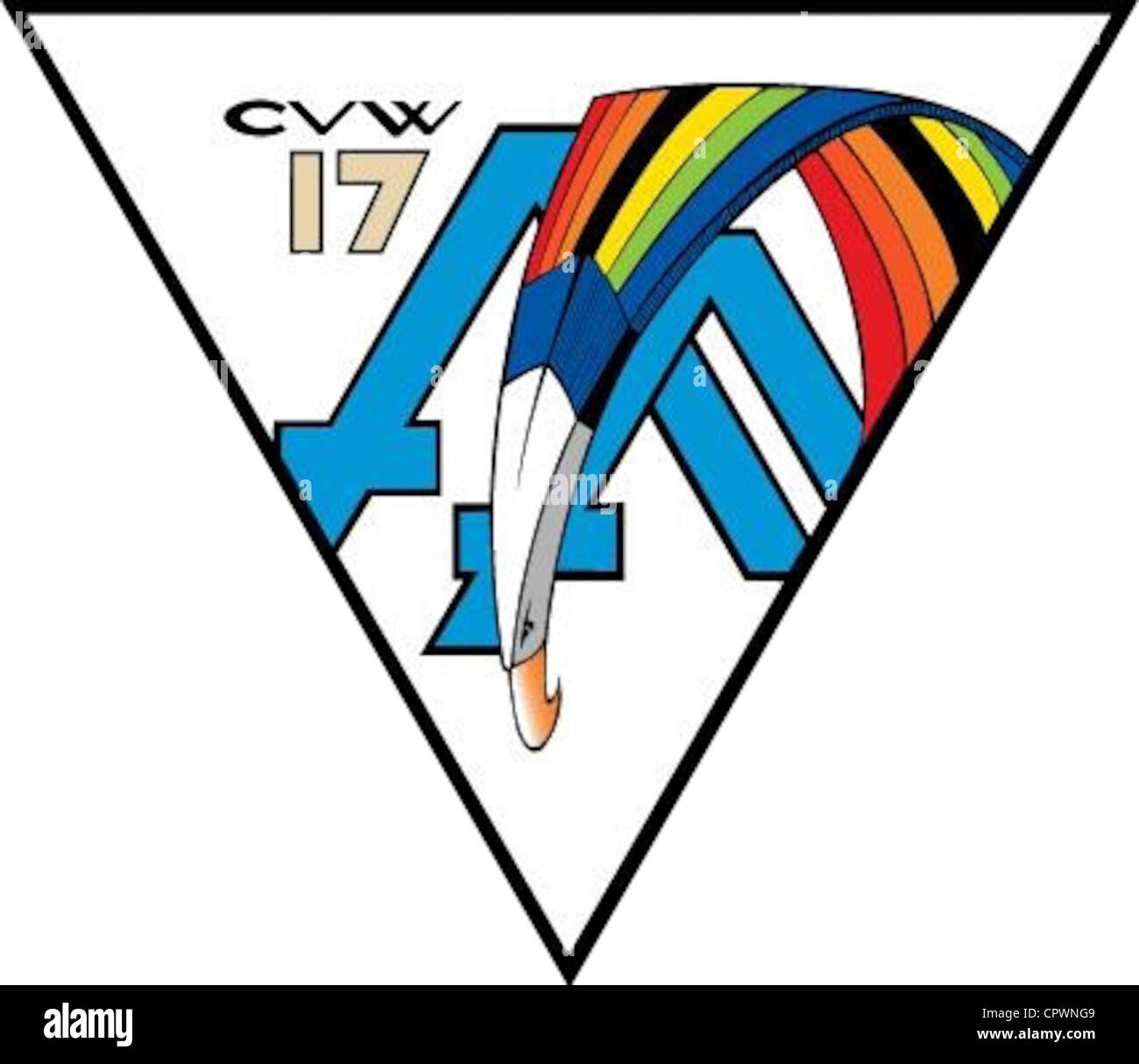 : Patch of the U.S. Navy Carrier Air Wing 17 (CVW-17 Stock Photo - Alamy