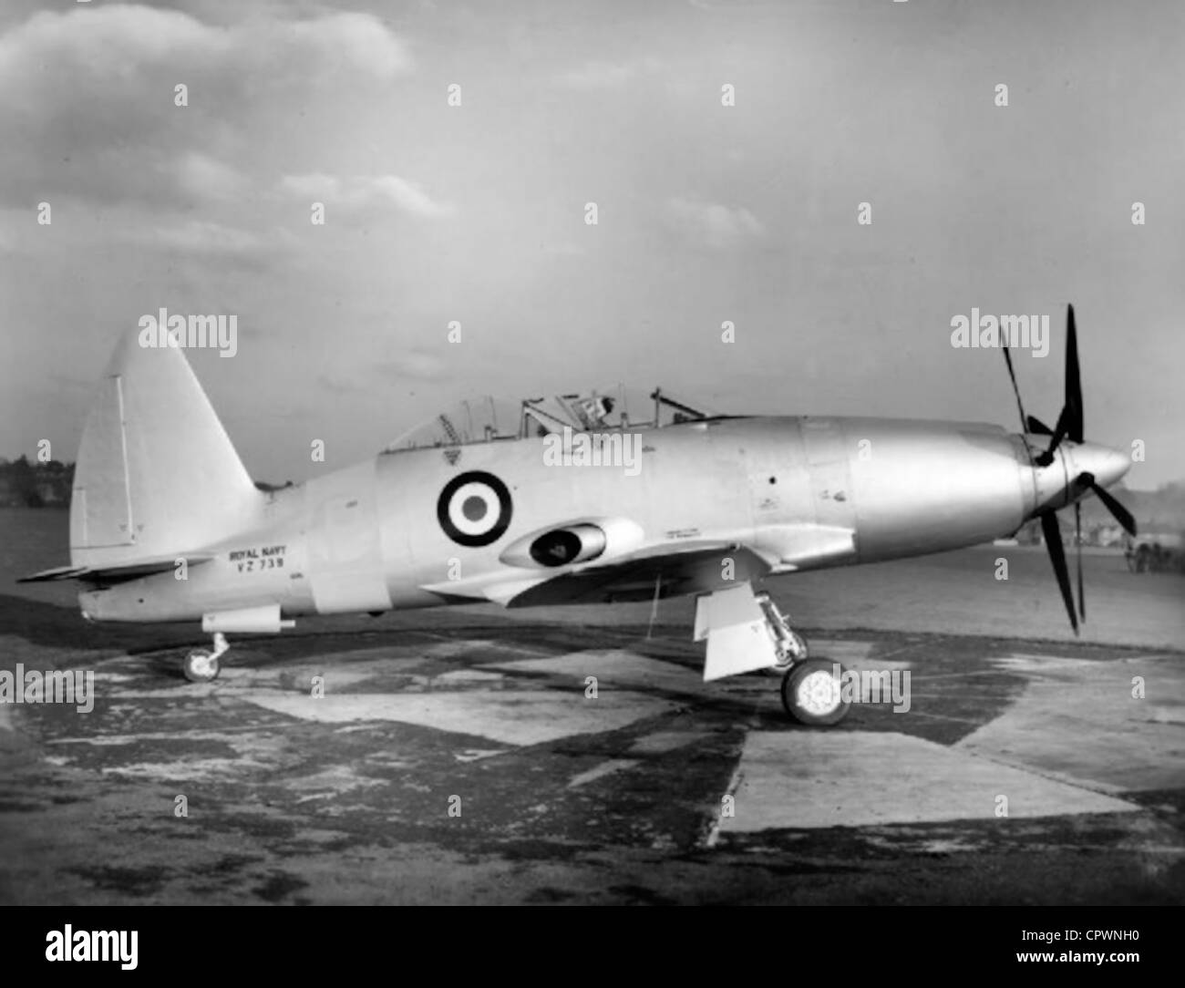 Westland ''Wyvern'' T.3 trainer aircraft Stock Photo - Alamy