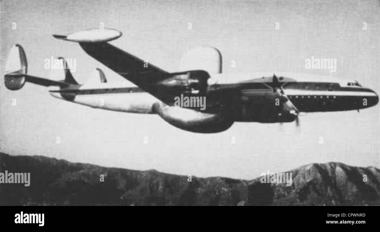 The prototype of the U.S. Navy Lockheed WV early warning plane in ...