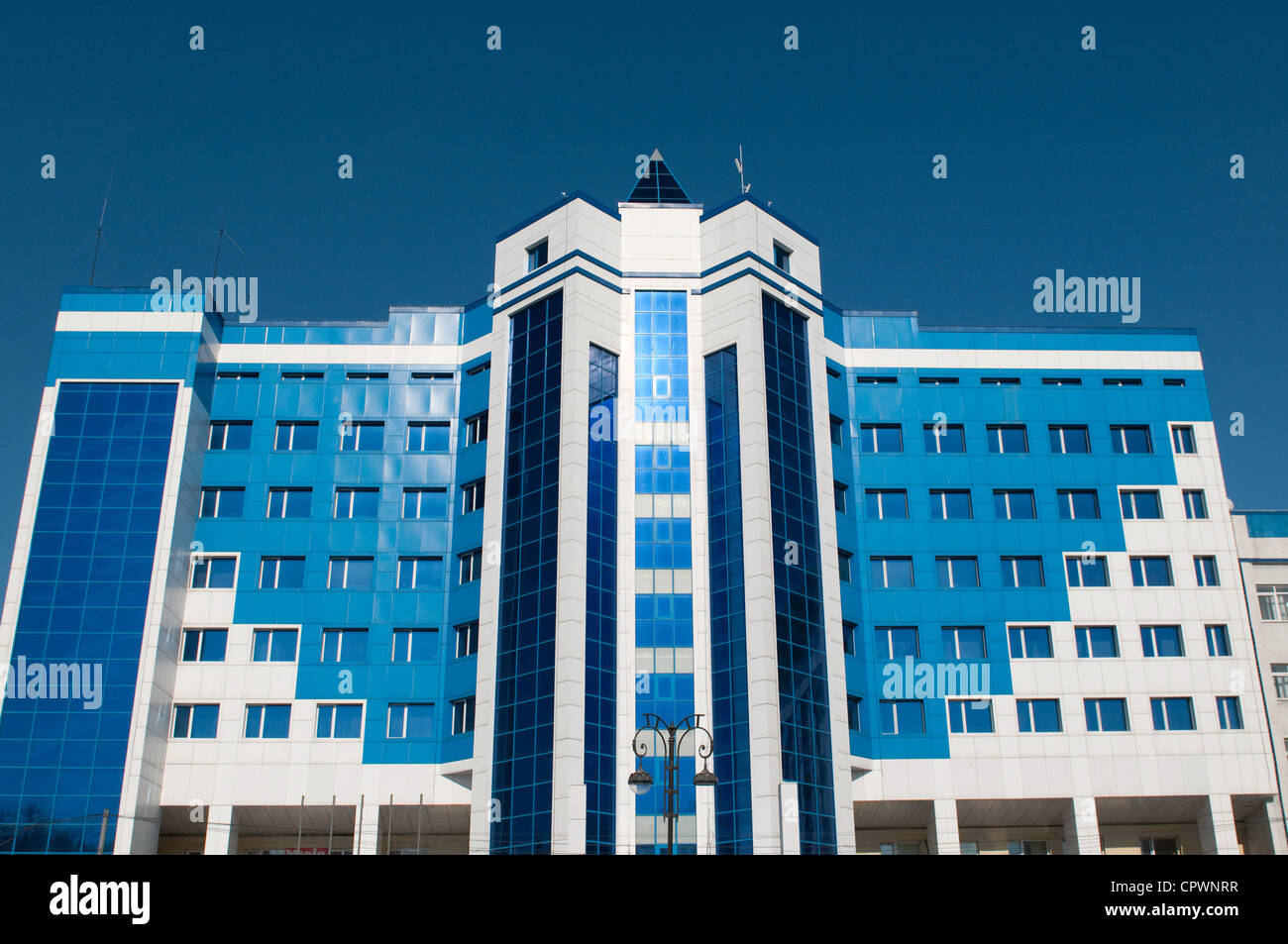 Modern building in Tyumen, Siberia, Russia Stock Photo - Alamy