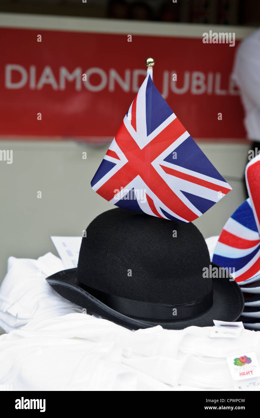 British uk flag hat hi-res stock photography and images - Alamy