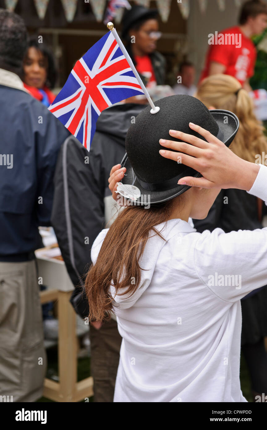 Hat with british flag hi-res stock photography and images - Alamy