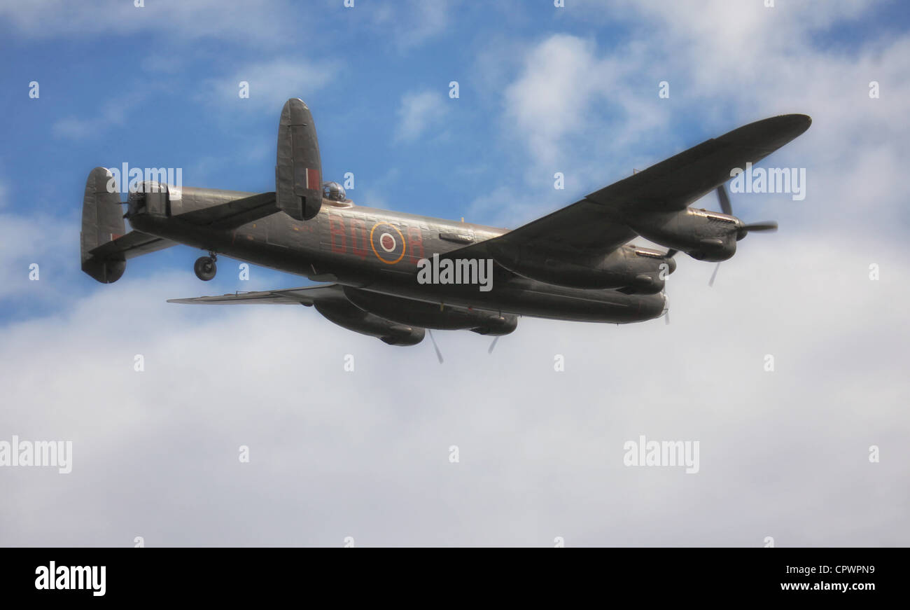 RAF Battle of Britain Memorial Flight Avro Lancaster heavy bomber ...