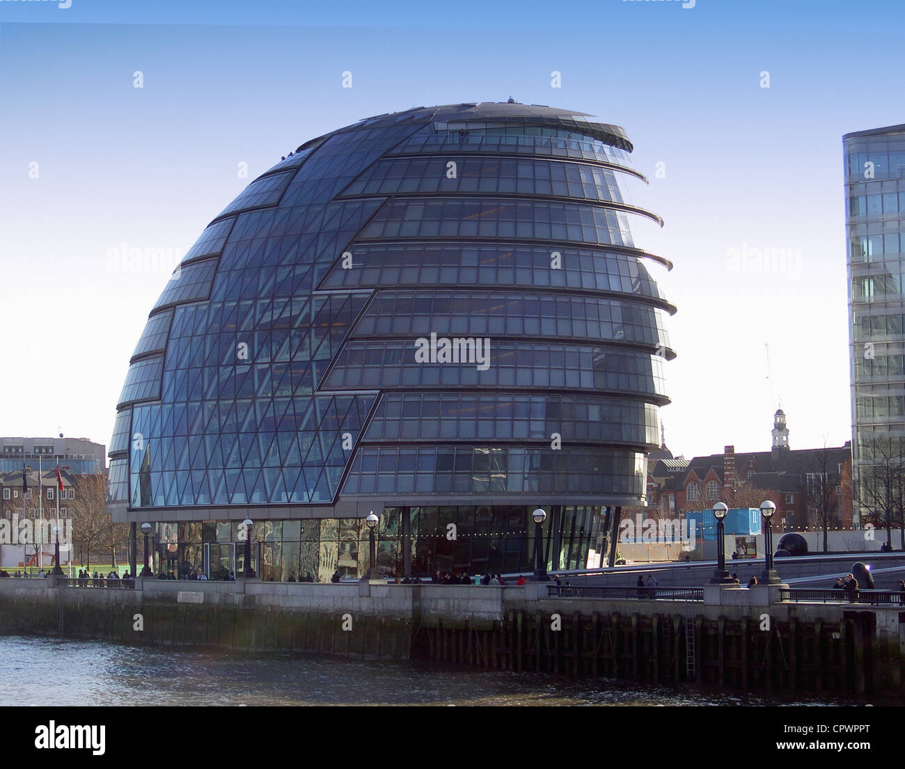 City Hall , the meeting place for the Greater London Assembly between ...