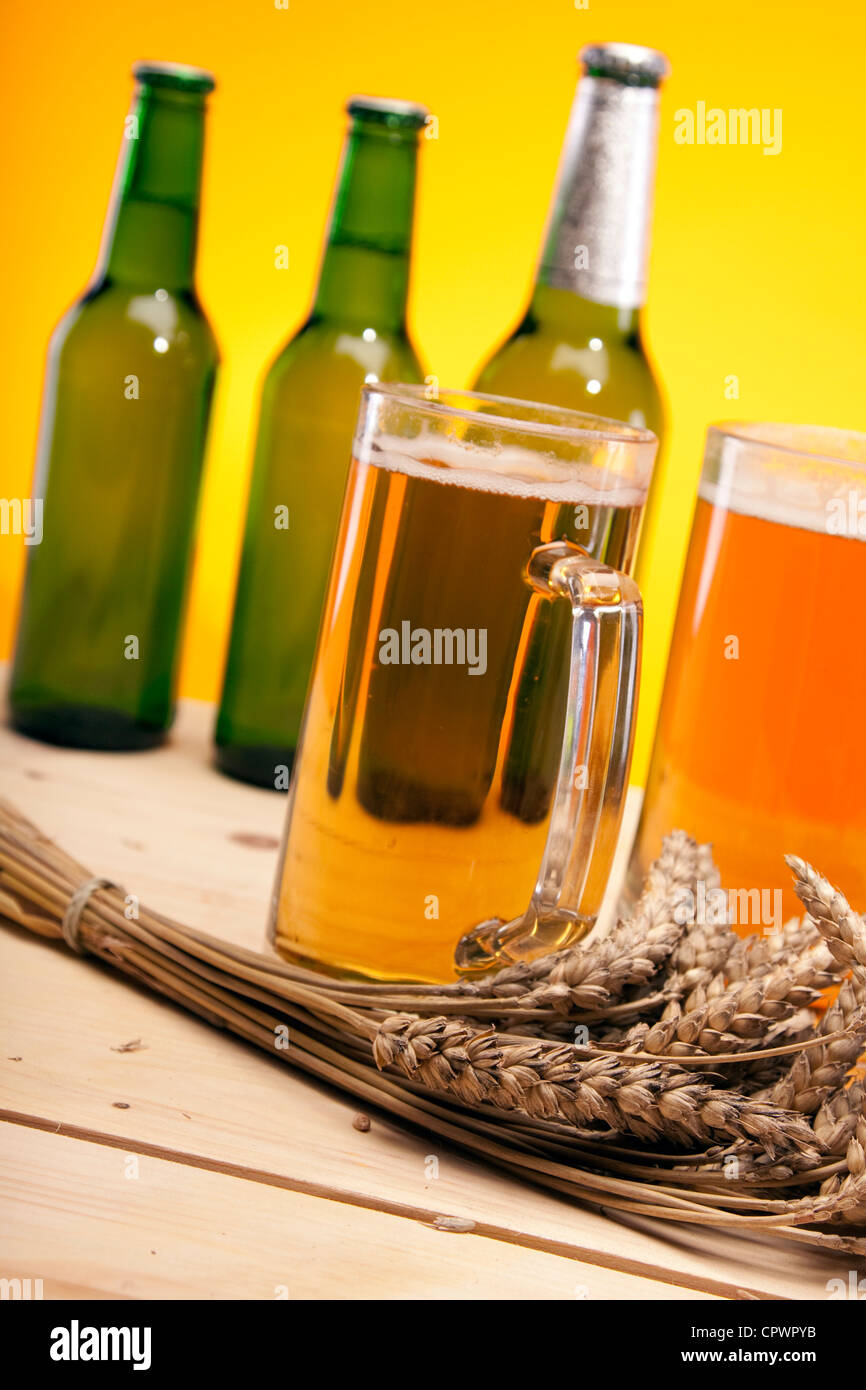 Cold beer RF Stock Photo - Alamy