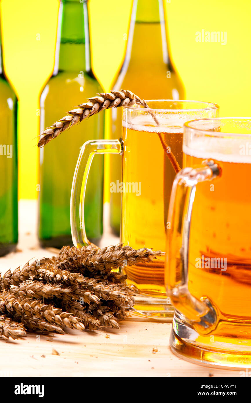 Cold beer RF Stock Photo - Alamy