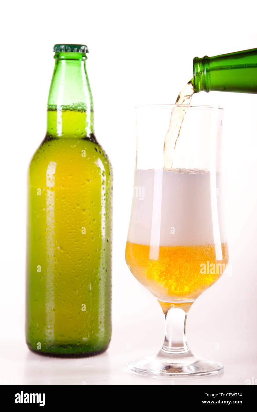 Cold beer RF Stock Photo - Alamy