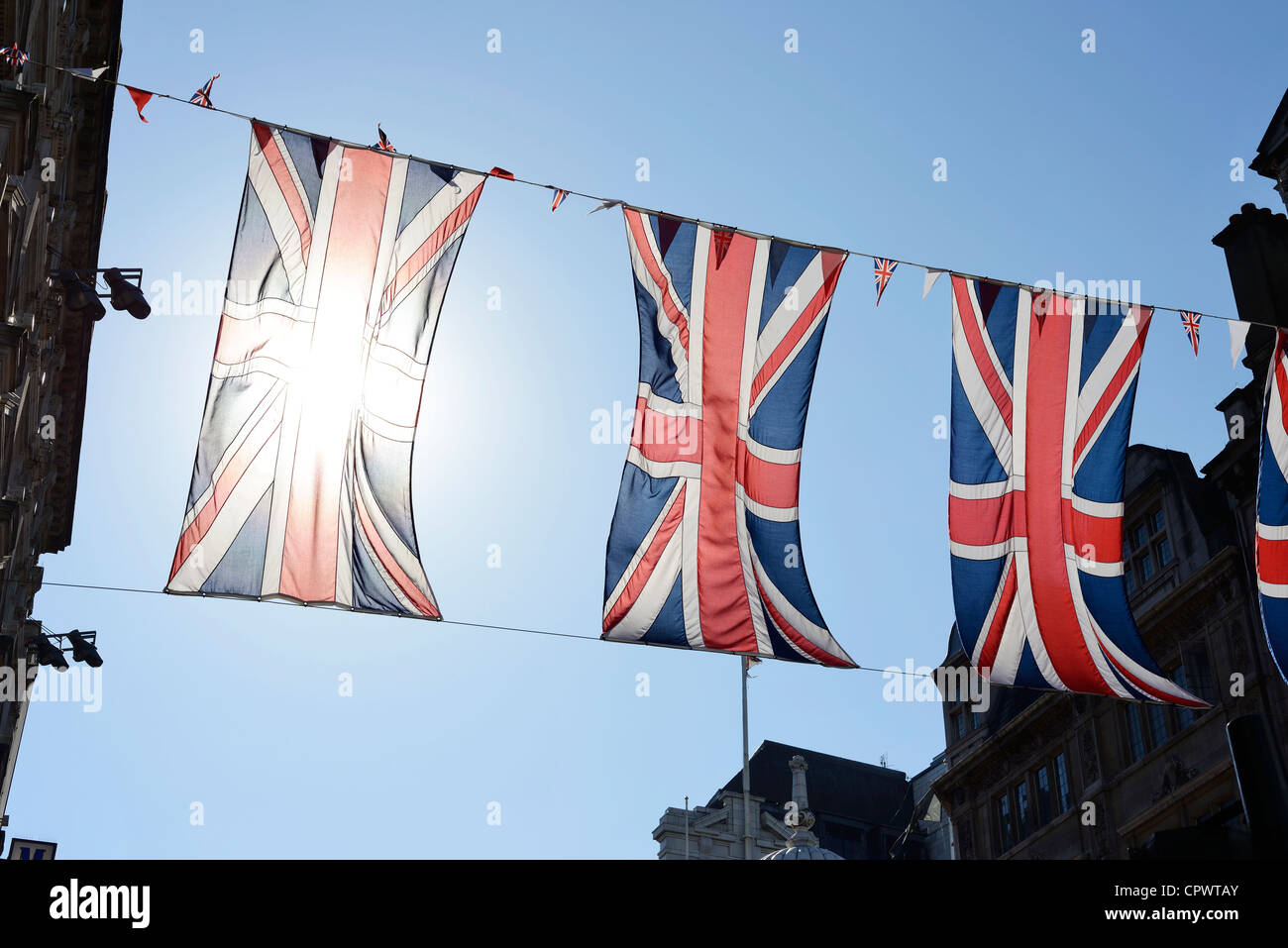 3 flags flying hi-res stock photography and images - Alamy