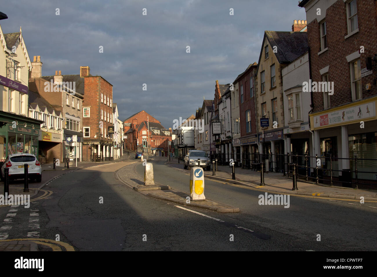 The town of Denbigh, Dinbych, in north Wales Stock Photo - Alamy