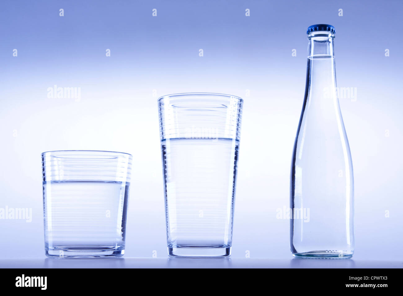 Pure, fresh water in cup Stock Photo - Alamy