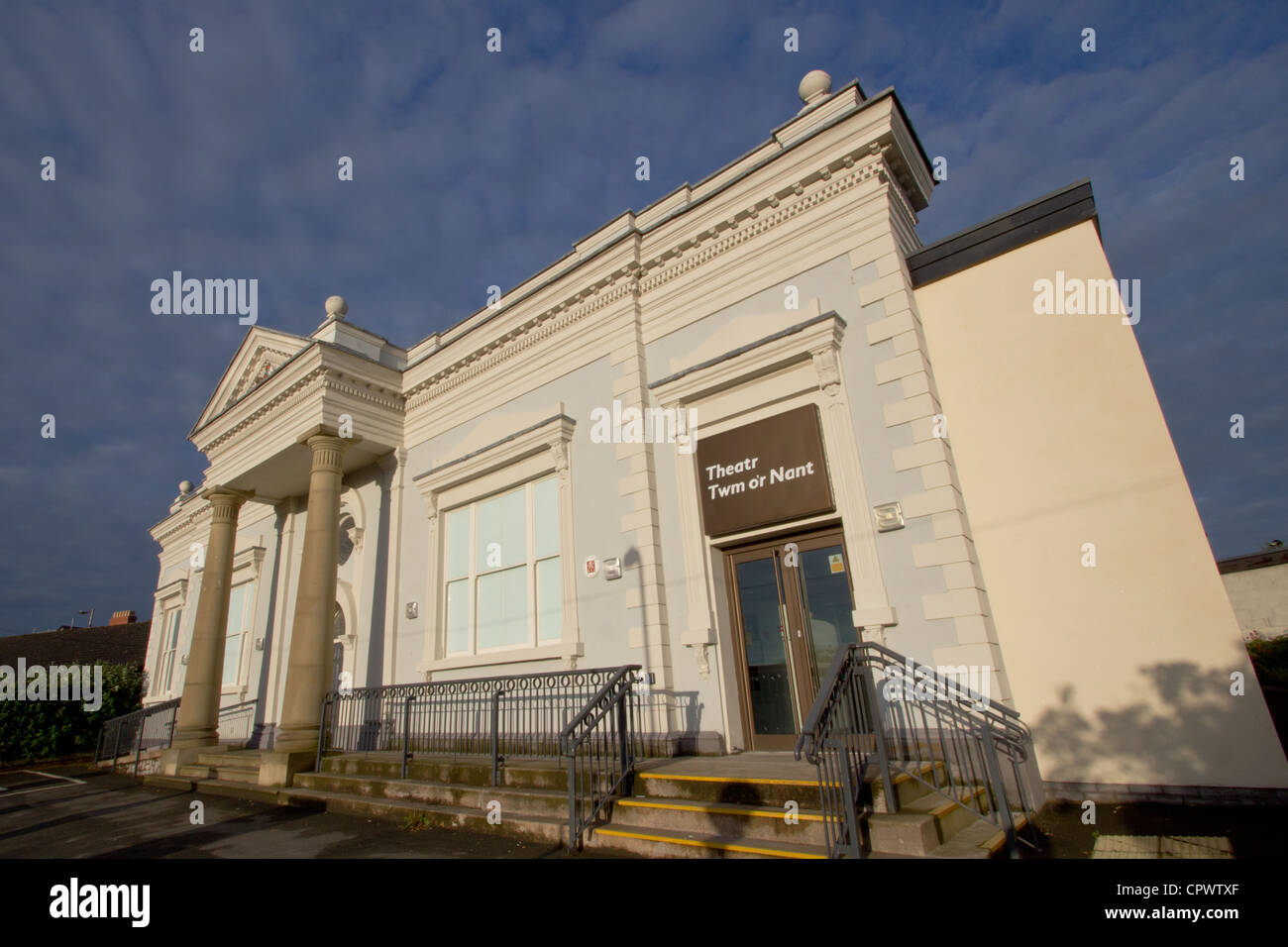 Theatr Twm o'r Nant theatre in the town of Denbigh, Dinbych, in north ...