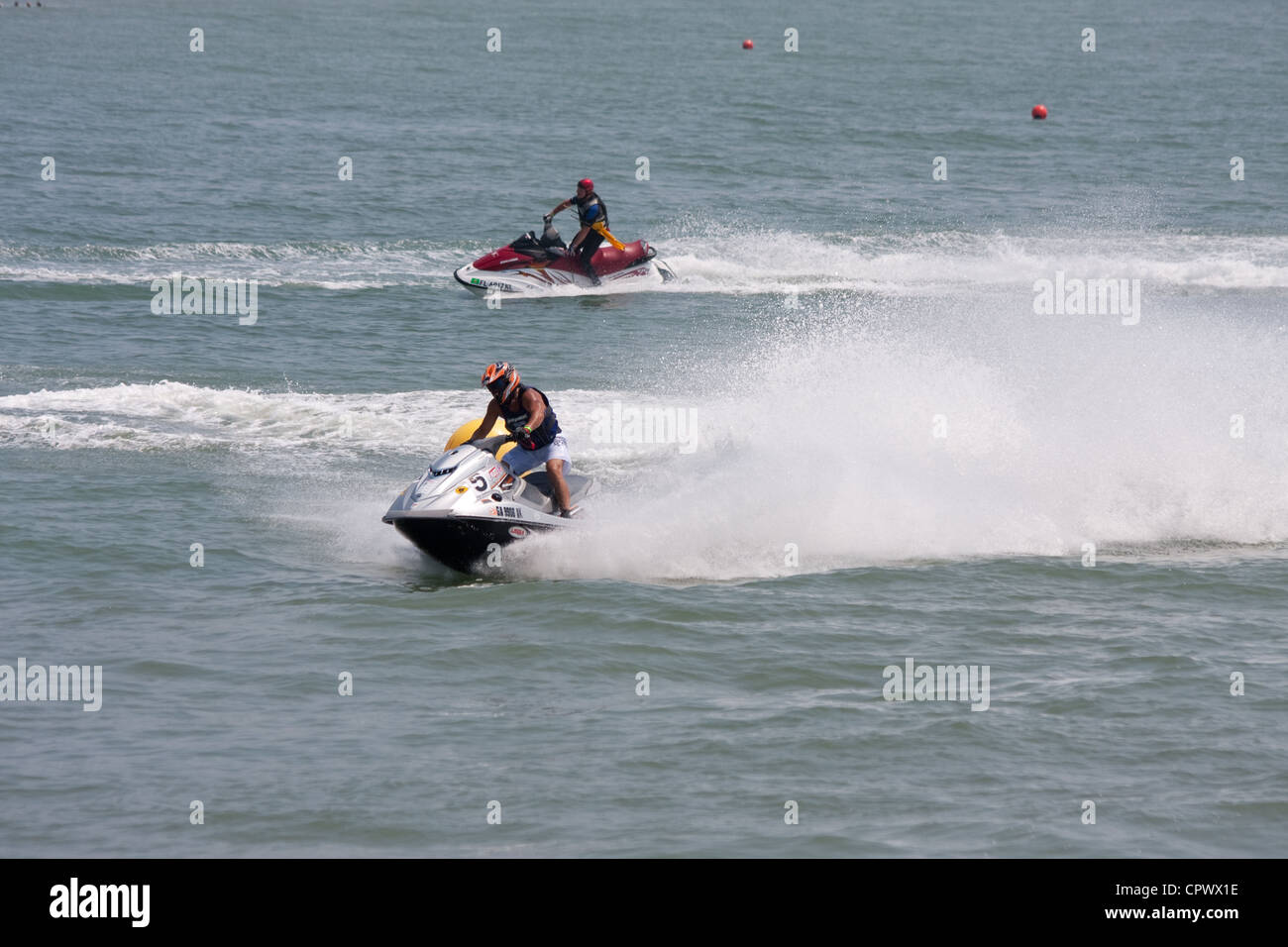 Ocean, jetski race hi-res stock photography and images - Alamy