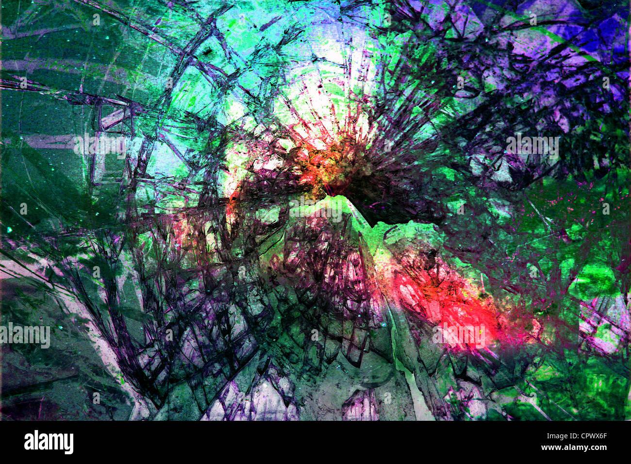 Abstract blending of colors hi-res stock photography and images - Alamy