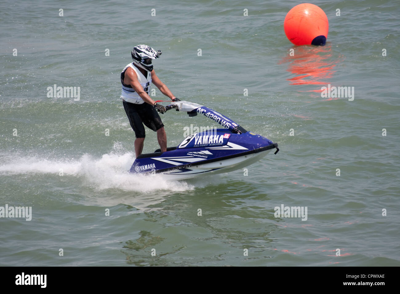 Jet Ski Racing In Myrtle Beach South Carolina Stock Photo - Alamy