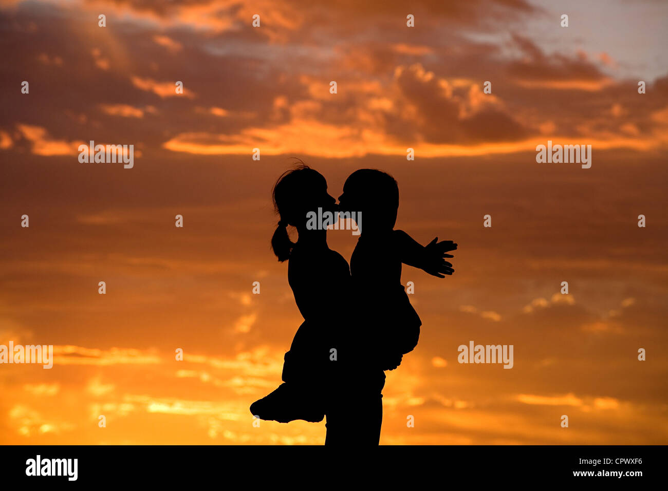 A mother and daughter share time together Stock Photo - Alamy