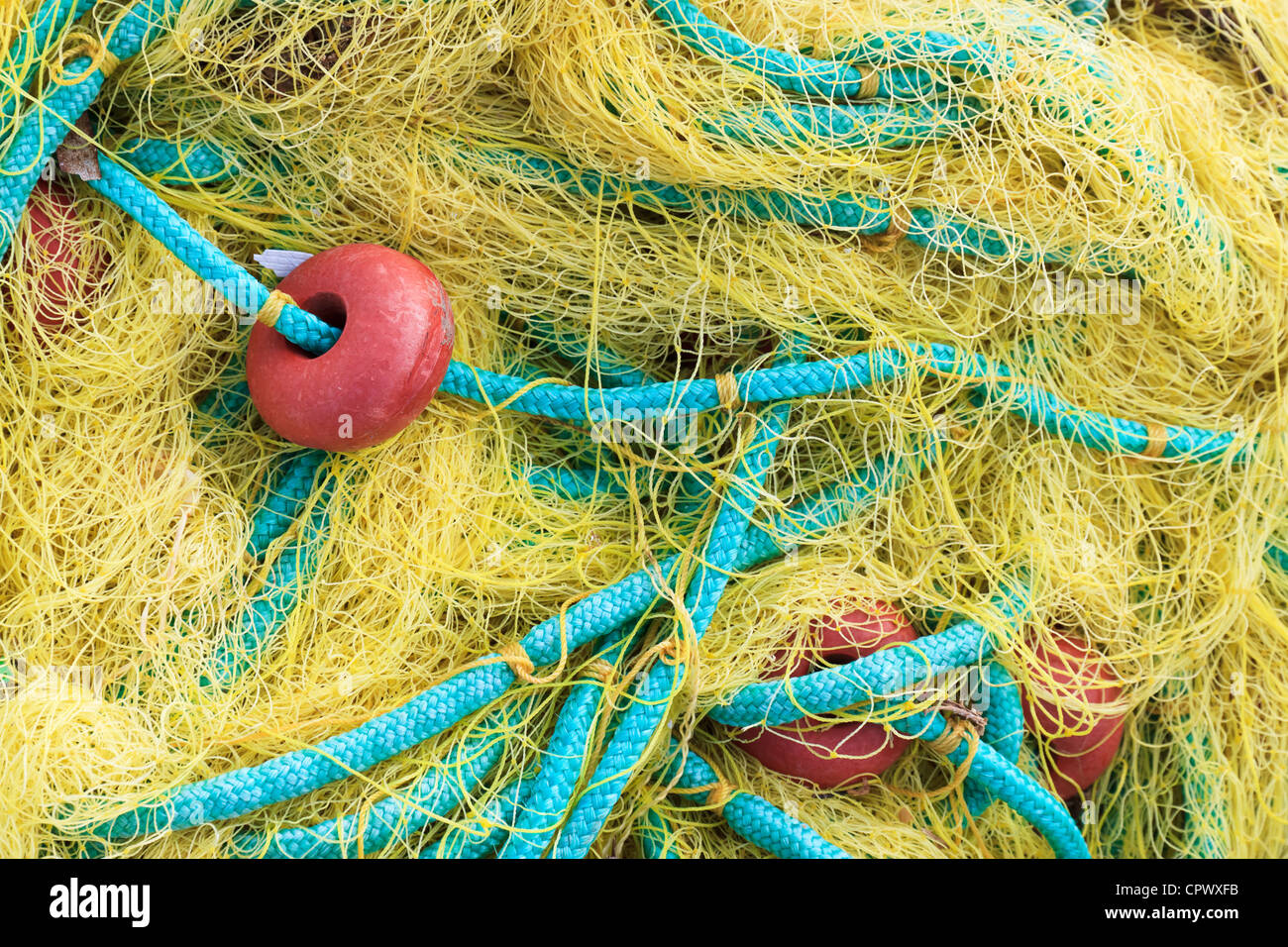Fishnet rope hi-res stock photography and images - Alamy
