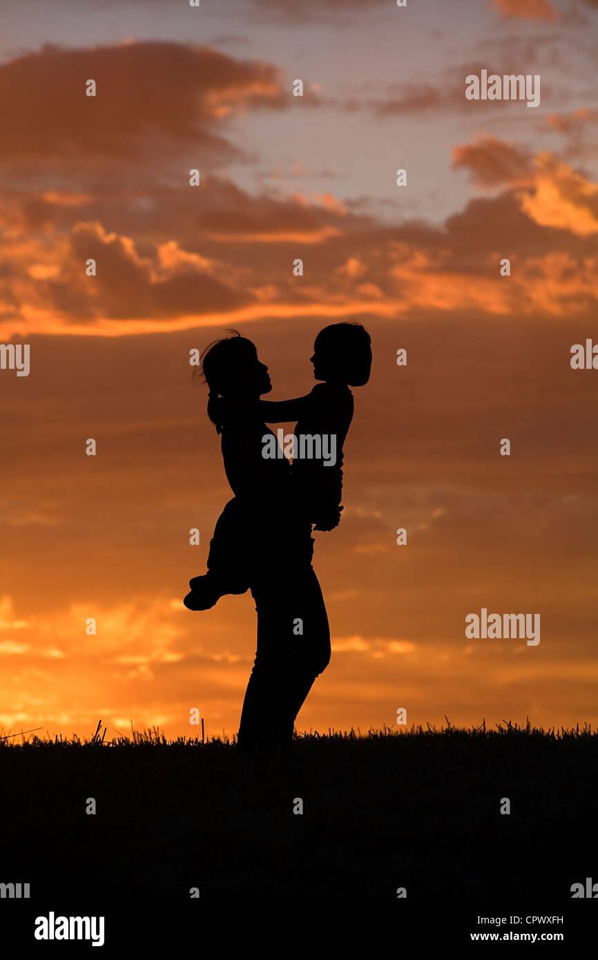A mother and daughter share time together Stock Photo - Alamy