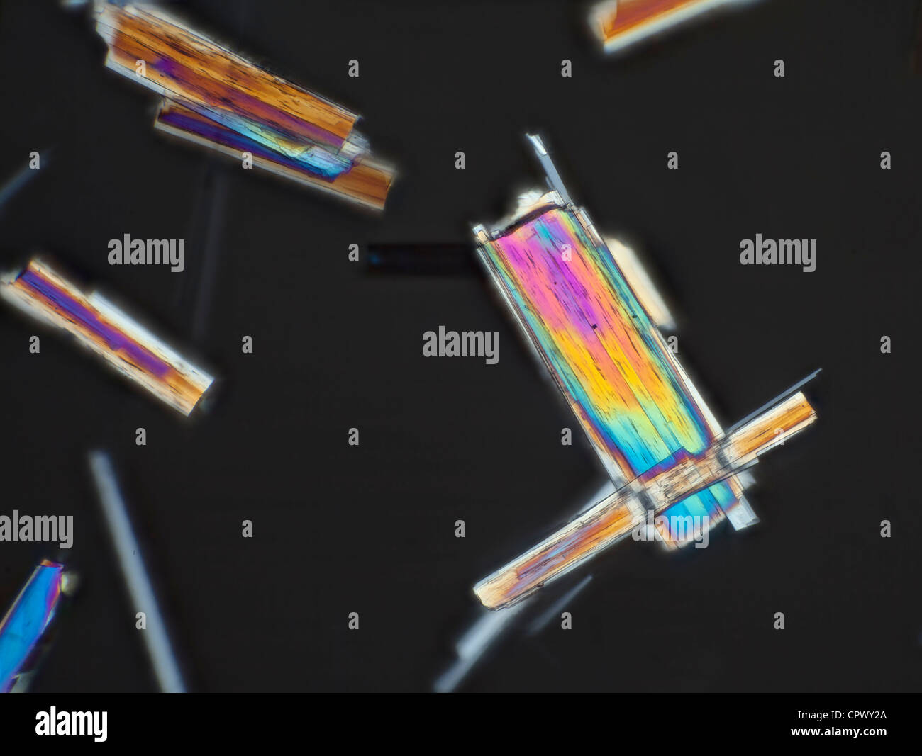 Tectosilicate mineralogy chemistry microscope cross polarized ...