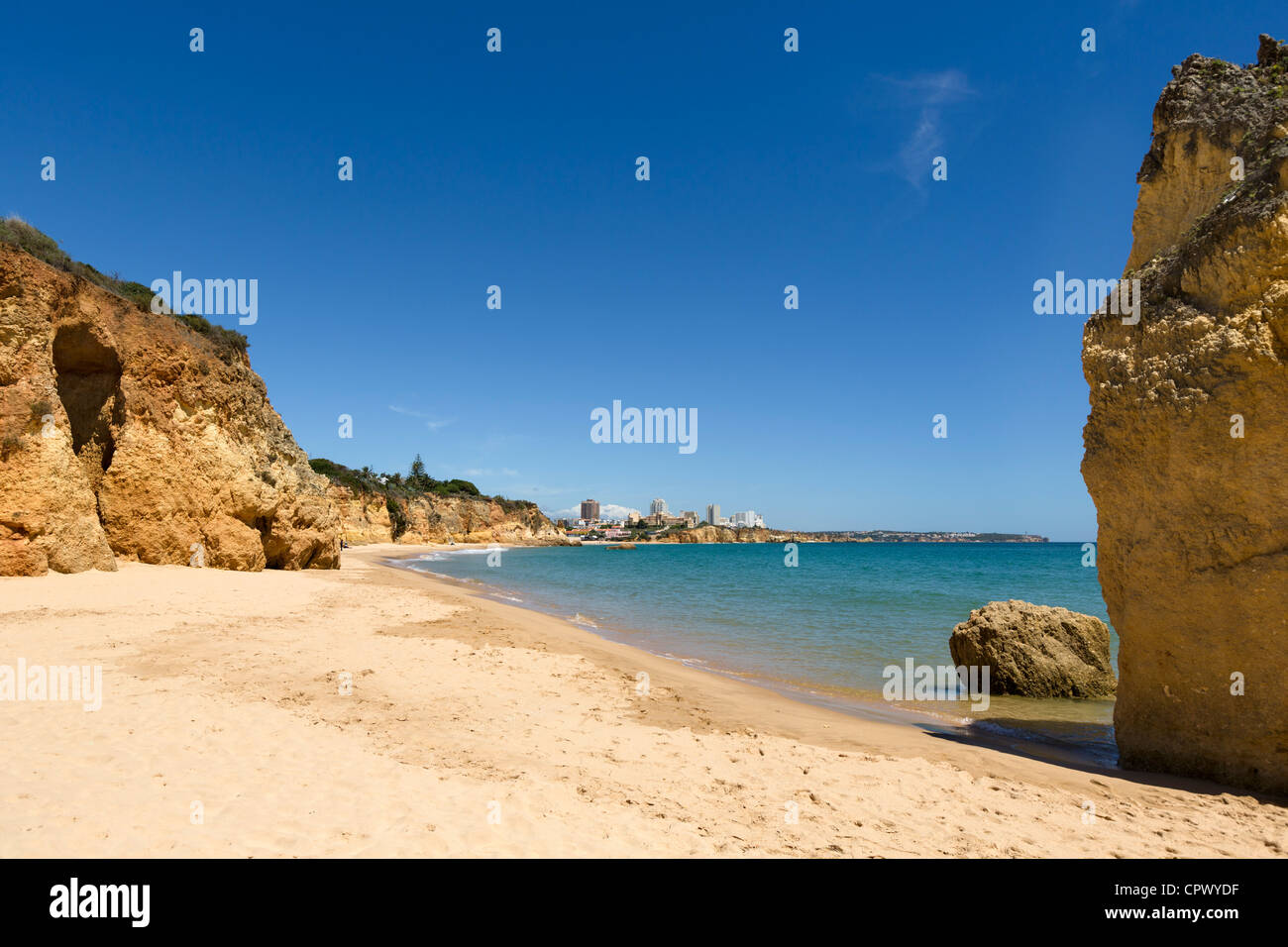 Beach at Praia do Vau, near Portimao, Algarve, Portugal Stock Photo - Alamy