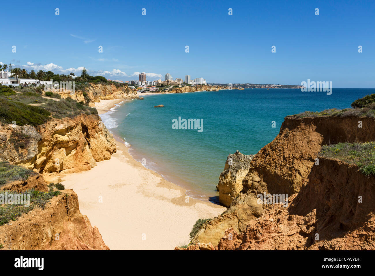 Beach at Praia do Vau, near Portimao, Algarve, Portugal Stock Photo - Alamy